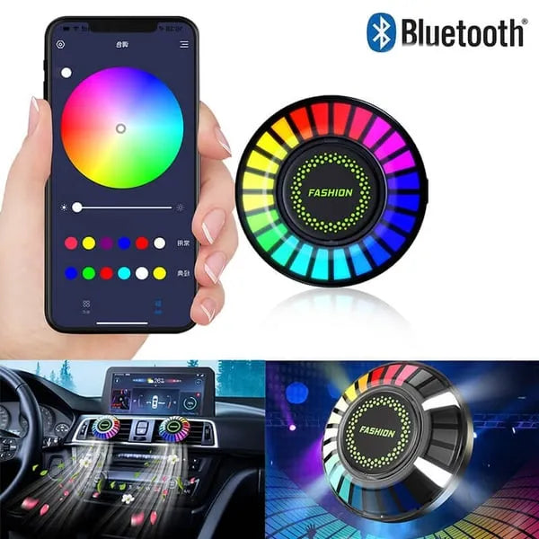 Car RGB Ambient Light with Air Freshener – Auto Crafte